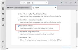 How to import OST to Thunderbird?