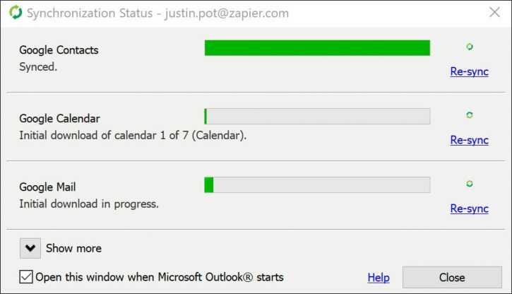 Methods to Sync Gmail Calendar and Contacts with Outlook 2016