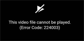 [Quick Fix] Proven solutions to fix video playback error 224003