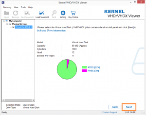 Open VHD file in virtualbox
