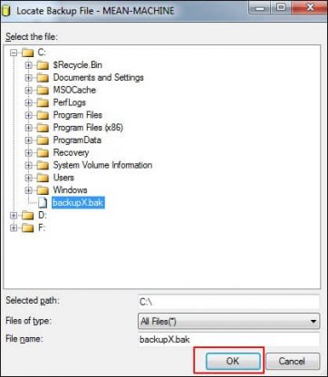 Ways to open and view Microsoft SQL BAK files