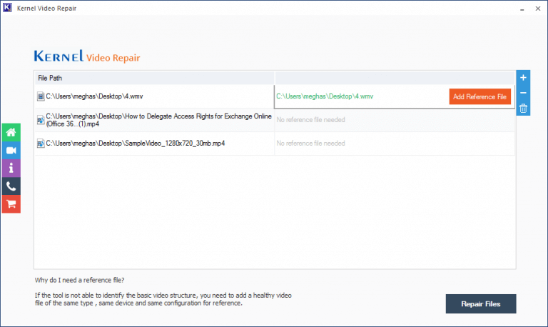 Free method to repair virus infected video files