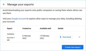 How to Download Google Contacts to PC?
