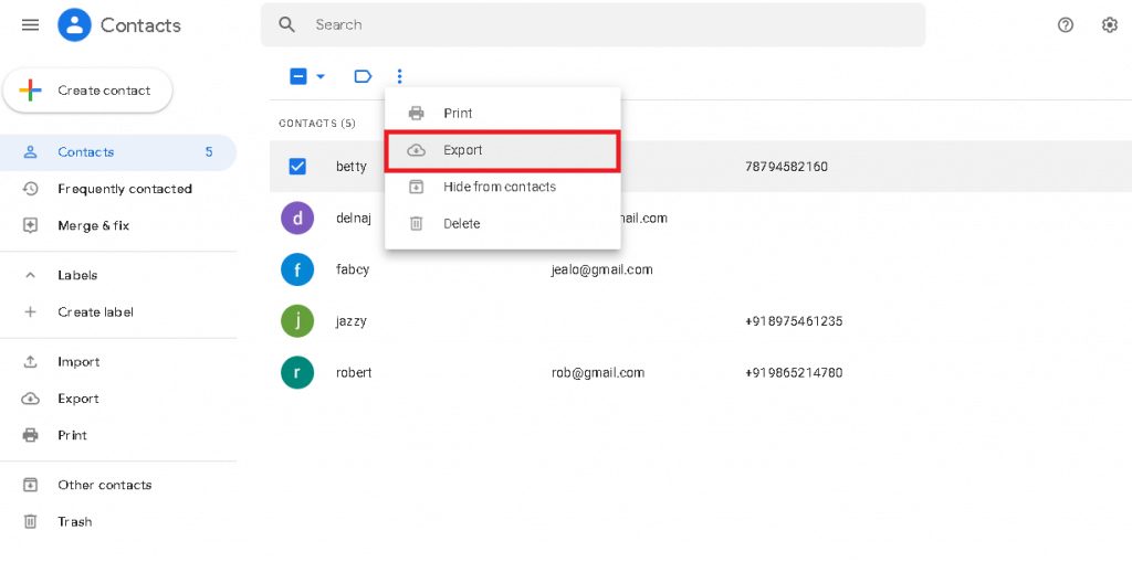 How to Download Google Contacts to PC?