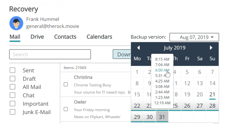 Best Google Workspace Backup solutions for You