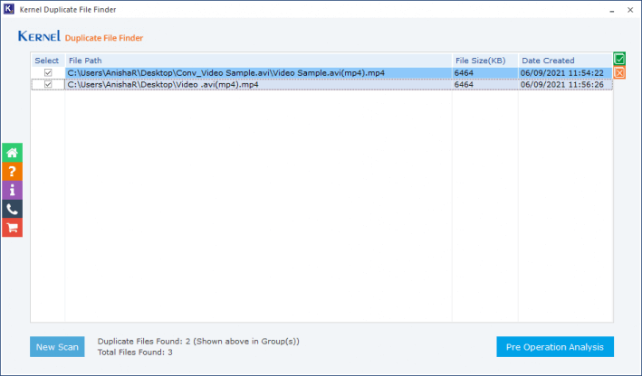 Find and Remove Duplicate MP4 Video Files