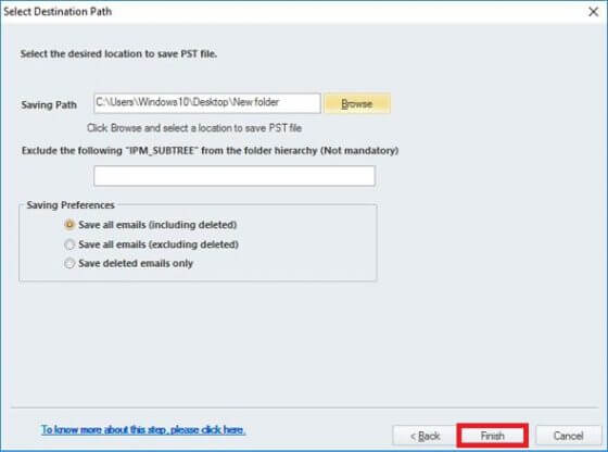 Different methods to backup OST file