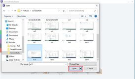 Error 256: Unsupported image icon with JPEG images