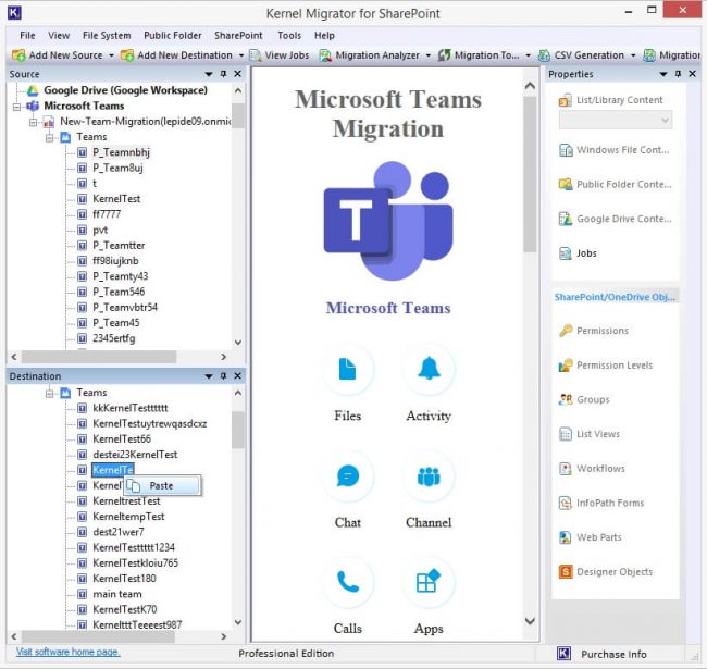 Easy methods to migrate Microsoft Teams from one tenant to another Easy methods to migrate Microsoft Teams from one tenant to another