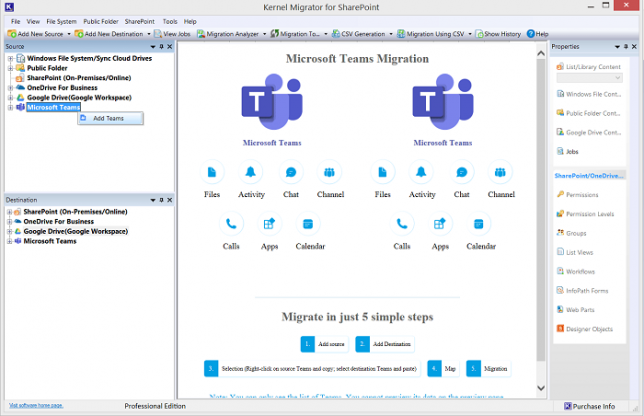 Easy methods to migrate Microsoft Teams from one tenant to another Easy methods to migrate Microsoft Teams from one tenant to another
