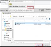 Fix the Outlook 0x80040900 Error