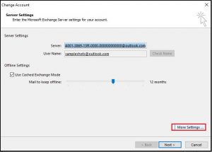 Fix the Outlook 0x80040900 Error