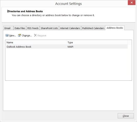 How to fix the blank shared contacts issue in Outlook?