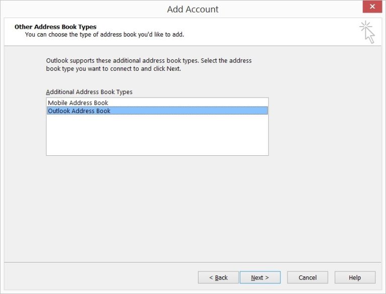 How to fix the blank shared contacts issue in Outlook?