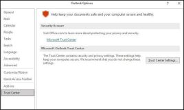 Methods to send a secure email in Microsoft Outlook