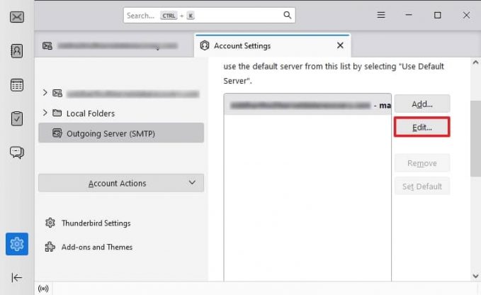 Best Solutions to Fix Thunderbird SMTP Error, Cannot Send Messages