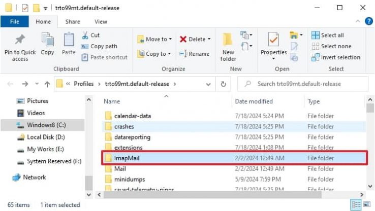 How to solve cannot delete messages in Thunderbird issue?