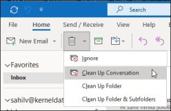 Clean Up Outlook Mailbox to Make Space for New Emails
