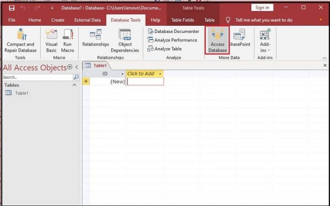 Split Microsoft Access Database : Step by Step Guide