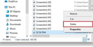 How to permanently delete video files for storage media?