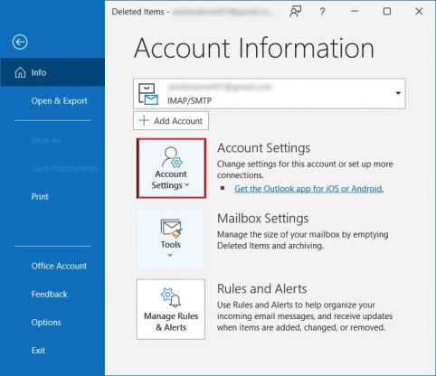 Resolve Synchronization Log Issue in MS Outlook