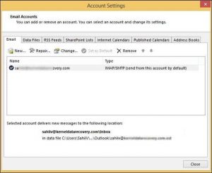 Fix MS Outlook disconnected error on Windows 11