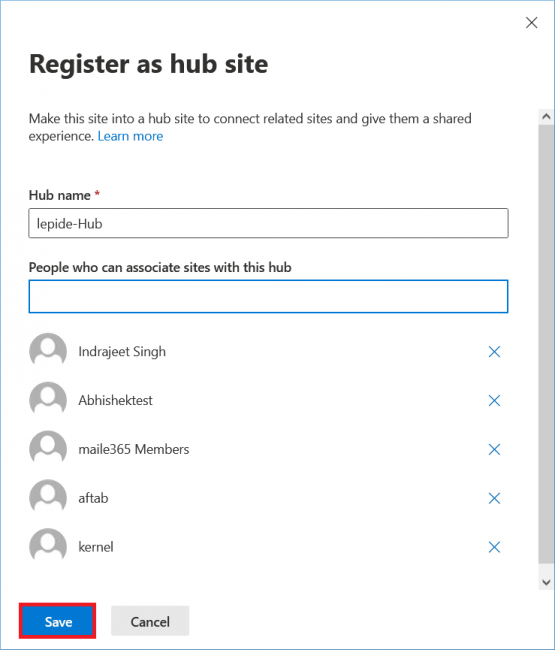 Hub Sites in SharePoint Online (Office 365): Create & Manage