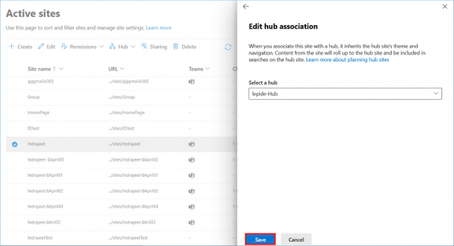 Hub Sites in SharePoint Online (Office 365): Create & Manage