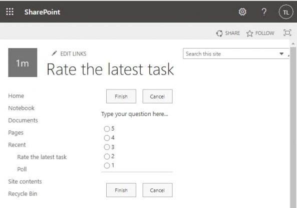 Easy ways to create a Poll in Microsoft 365
