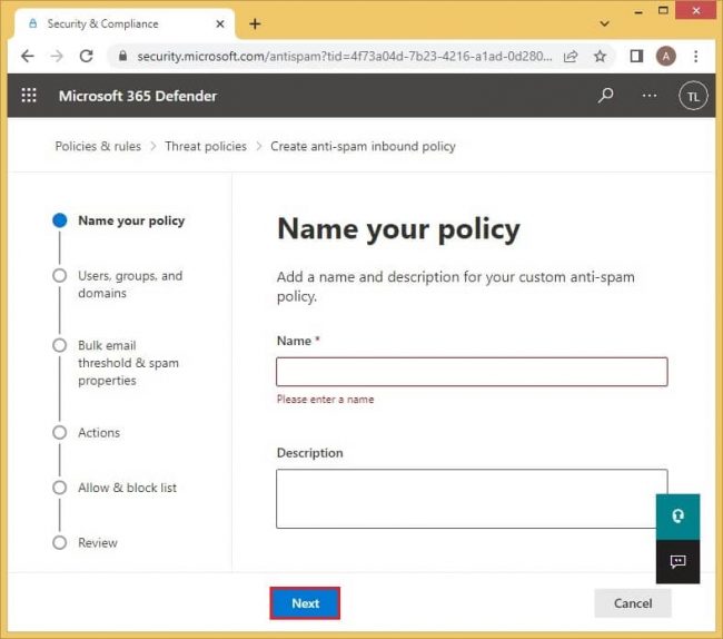 Techniques to configure Office 365 spam filter
