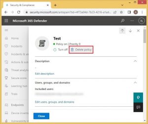 Techniques to configure Office 365 spam filter