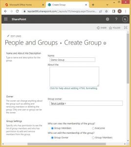 How to Create a Group in SharePoint – Step by Step Guide