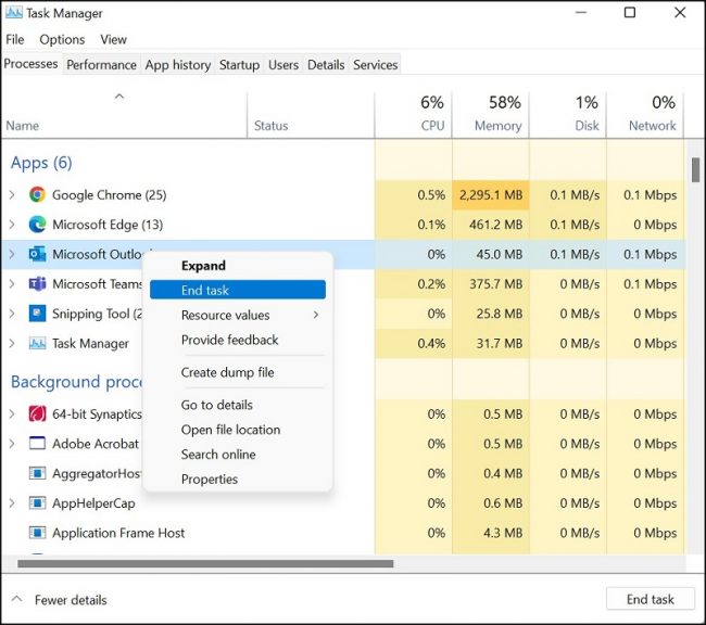 Best solutions to fix Outlook error 0x80070021