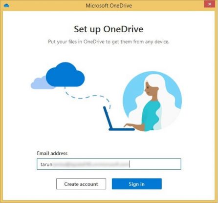 Step-by-step procedure to backup OneDrive data