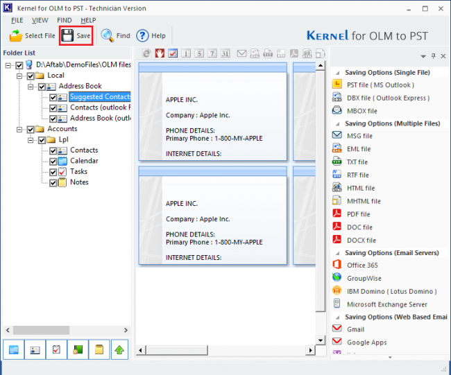 Method to import Mac Outlook OLM to Apple Mail