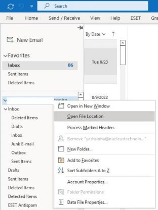 How to resolve issue: Outlook disconnected from Exchange Server