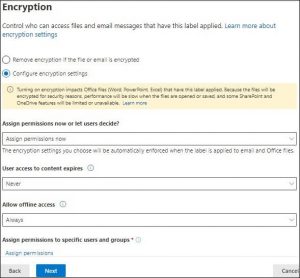Office 365 message encryption to secure emails sent externally