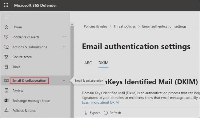 Methods to Setup DKIM for Microsoft 365