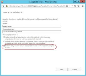 Solved: Exchange SMTP error 550 5.7.1 unable to relay