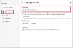 How to Change the Default Language in Outlook?