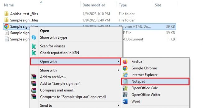 How to create an HTML signature in Outlook