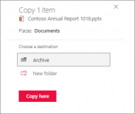 Copy and Move Files in SharePoint - Step by Step Guide