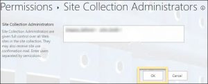 Becoming a SharePoint site collection administrator
