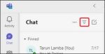 Steps to hide, pin, and filter chats in Microsoft Teams