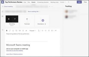 Microsoft Teams meeting notes: how to use it?