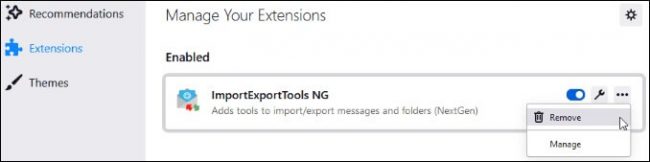 Thunderbird ImportExportTools NG is not working [Issue fixed]