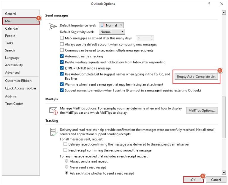 Fix “Outlook AutoComplete Not Working” Error