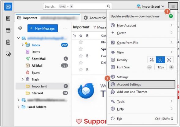 Setup Gmail for Thunderbird with Step-by-Step Guide