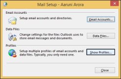 Switch Outlook Email Account from IMAP / MAPI to POP3