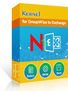 Migrate GroupWise to Exchange Server using Kernel for Novell GroupWise ...